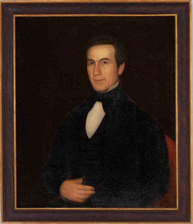 Portrait of Aaron Burnham (1807-1872) | Historic New England