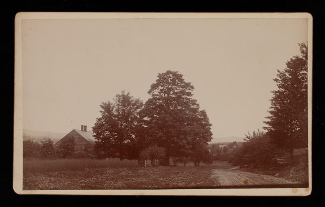 "Old Homestead" from the South, Northfield, Mass. | Historic New England