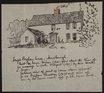 Joseph Brigham House. | Historic New England