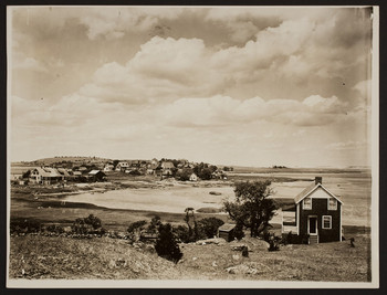 Birdseye view looking north, Conomo Point, South Essex, Mass ...