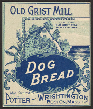Old Grist Mill Dog Bread, manufactured by Potter-Wrightington Inc ...
