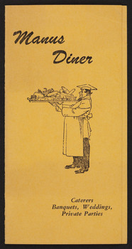 Manus Diner menu, Manus Diner Restaurant Co., 19 School Street, Concord ...