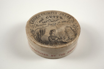 Box for the Ladies' Crimped Collar and Cuffs, manufactured by the ...