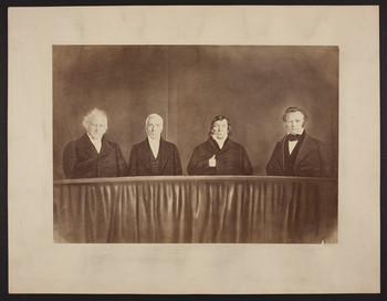 Group portrait of Supreme Judicial Court, Commonwealth of Massachusetts ...