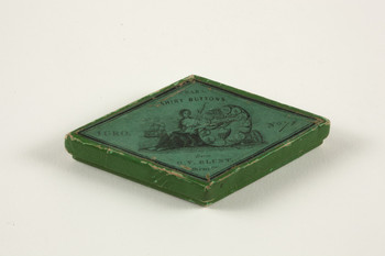 Box for Pearl Shirt Buttons, G.V. Blunt, Birmingham, United Kingdom ...