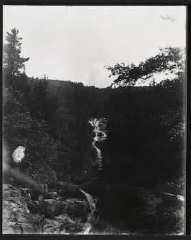 Flume Cascade, Bretton Woods, NH | Historic New England