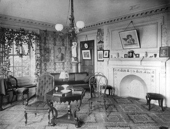 Apthorp House, Linden St., Cambridge, Mass., Parlor.. | Historic New ...