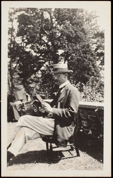 William Sumner Appleton at Manchester, Mass., ca. 1920 | Historic New ...