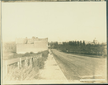 View from corner of Lansdowne Street and Brookline Avenue looking east ...