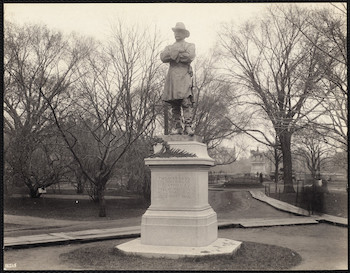Thomas Cass statue, Public Garden, Boston | Historic New England