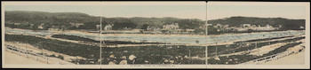 Postcard of a Panoramic View of Bournedale, Mass. | Historic New England