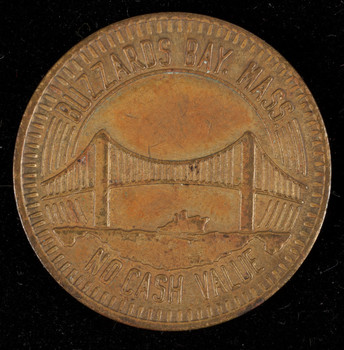 Coin: Buzzards Bay tower bridge | Historic New England