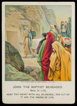 John the Baptist beheaded, vol. 18, no. 1, part 12, March 20, 1898 ...