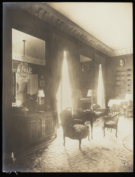 Library, Ogden Codman, Jr., residence at 7 East 96th Street, New York ...