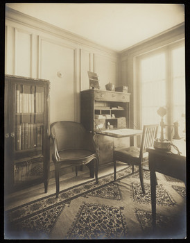Study, Ogden Codman, Jr., residence at 7 East 96th Street, New York ...
