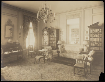 Parlor, Ogden Codman, Jr., residence at 7 East 96th Street, New York ...