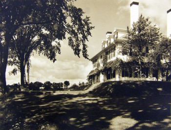 Exterior view of the Hamilton House, South Berwick, Maine, undated ...
