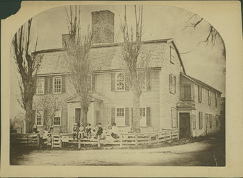 Exterior of the Jennison House, Cambridge, Mass., undated | Historic ...