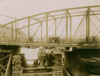 View of Chelsea Bridge looking south | Historic New England