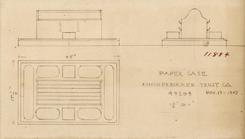 "Paper Case Knickerbocker Trust Co." | Historic New England