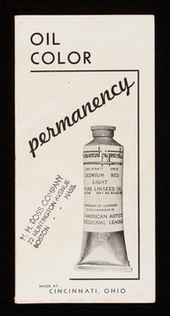 Oil color permanency, Permanent Pigments, Cincinnati, Ohio | Historic ...