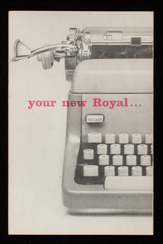 Your new Royal, Royal McBee Corporation, Westchester Avenue, Port ...
