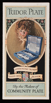 Tudor Plate, announcing the new Queen Bess Design, by the makers of ...