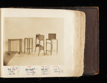 Nesting Tables #78, Table #3481, Book Rack #296 and Table #10850 ...