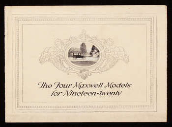 Four Maxwell Models for nineteen-twenty, Maxwell Motor Sales ...