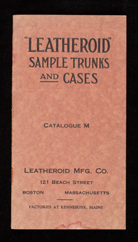Leatheroid sample trunks and cases, catalogue M, Leatheroid ...