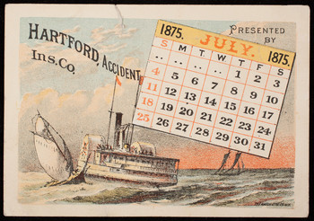 Trade cards for the Hartford Accident Insurance Co., Hartford ...