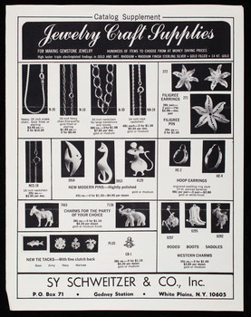 Jewelry craft supplies for making gemstone jewelry, catalog supplement ...