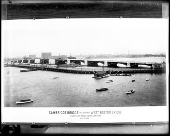 Copy - Cambridge Bridge on location of West Boston Bridge; Longfellow ...