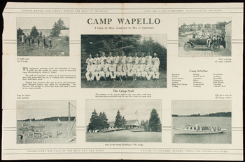 Brochure for Camp Wapello, Crotch Island, Friendship, Maine | Historic ...