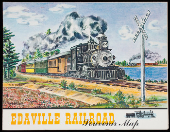 Edaville Railroad Souvenir Map | Historic New England