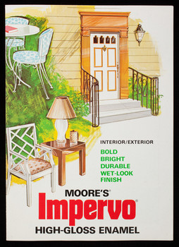 Moore's Impervo High-Gloss Enamel, interior/exterior, Benjamin Moore ...