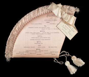 Ladies' Day menu, Commercial Club, Parker House, Boston, Mass., April ...