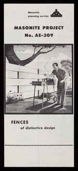 Fences of distinctive design, Masonite Corporation, Masonite Building ...