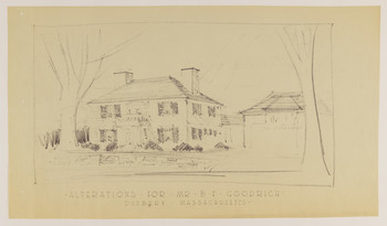Benjamin F. Goodrich house, Duxbury, Mass. | Historic New England