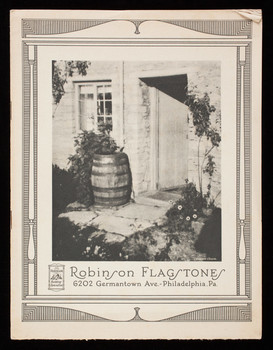 Robinson flagstones, J.G. Robinson, Inc., 6202 Germantown Avenue ...