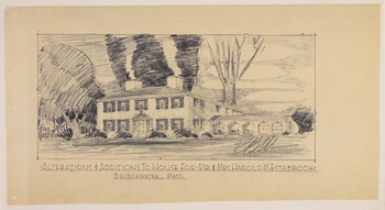 Harold M. Estabrook house, Bridgewater, Mass. | Historic New England