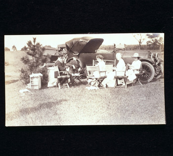 Staff outing for Labor Day at Riegel Point, Fairfield, Conn., 1917 ...