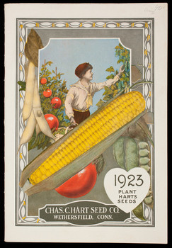 Plant Harts Seeds 1923, Chas. C. Hart Seed Co., Wethersfield ...