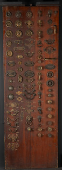 Furniture Hardware Sample Board | Historic New England