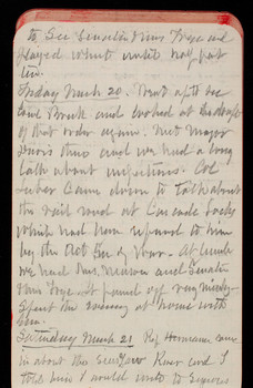 Thomas Lincoln Casey Notebook, February 1890-May 1891, 39, to see ...