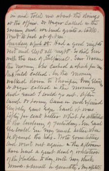 Thomas Lincoln Casey Notebook, February 1890-May 1891, 73, in and told ...