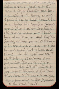 Thomas Lincoln Casey Notebook, February 1893-May 1893, 70, report on ...