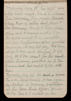 Thomas Lincoln Casey Notebook, August 1895-January 1896, 022, I got ...