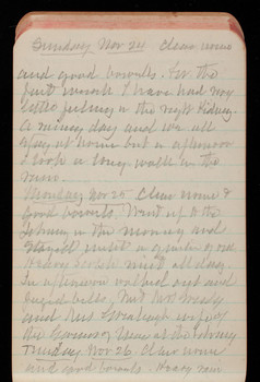 Thomas Lincoln Casey Notebook, August 1895-January 1896, 093, Sunday ...