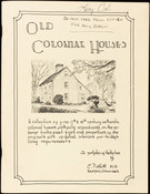 Old colonial houses: a collection of fine 17th & 18th century authentic ...